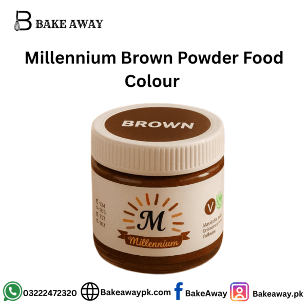 Millennium Brown Powder Food Colour – Bake Away