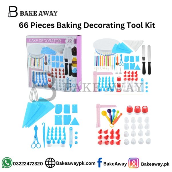 66 Pieces Baking Decorating Tool Kit – Bake Away