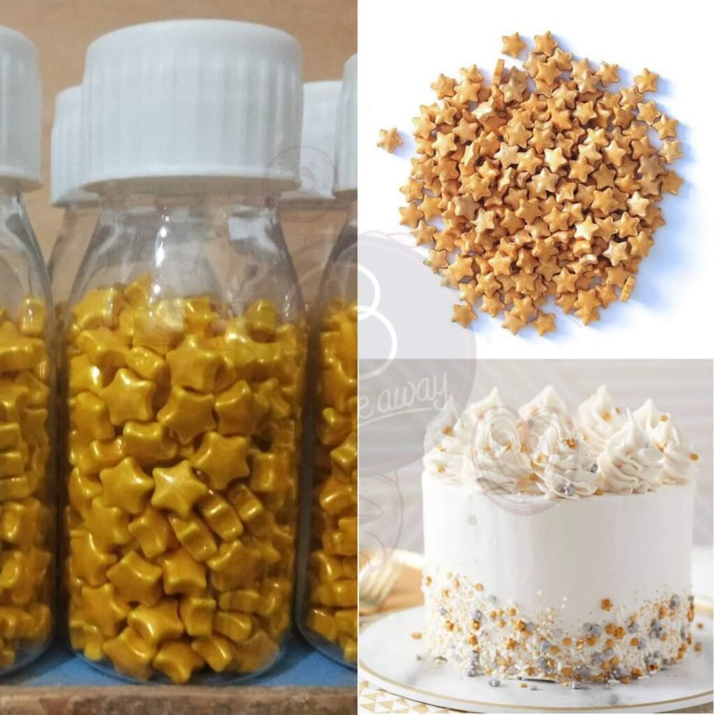 GOLDEN STAR SPRINKLES – Bake Away