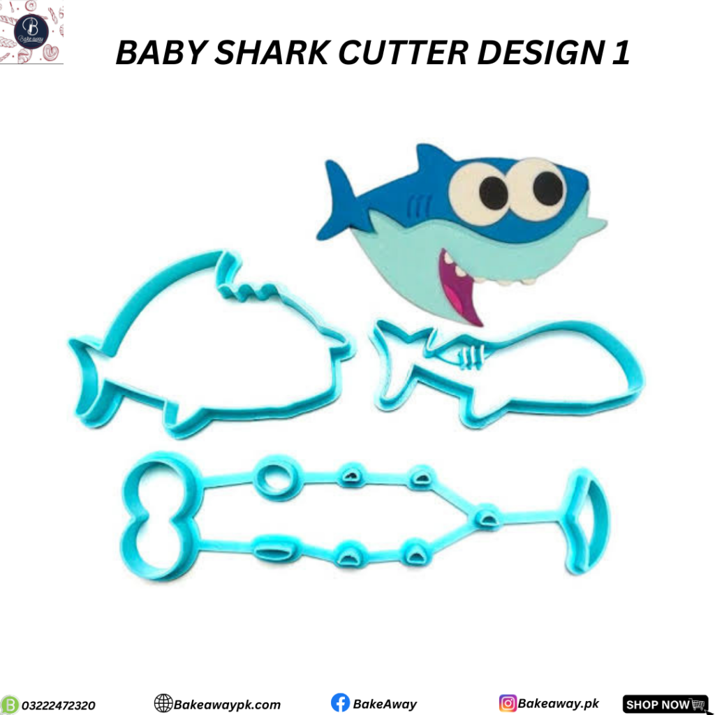 BABY SHARK CUTTER DESIGN 1 – Bake Away