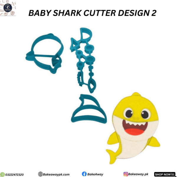 BABY SHARK CUTTER DESIGN 2 – Bake Away