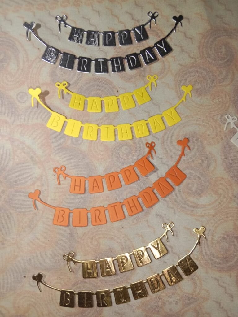 Happy Birthday Cutout Pack Of 6pcs – Bake Away